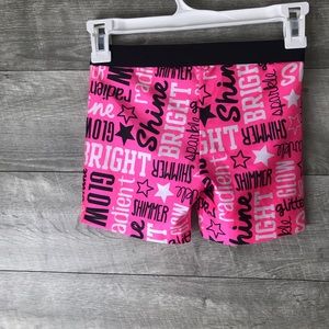 Justice | Bottoms | Justice Cheer Dance Hot Pink Compression Shorts ...